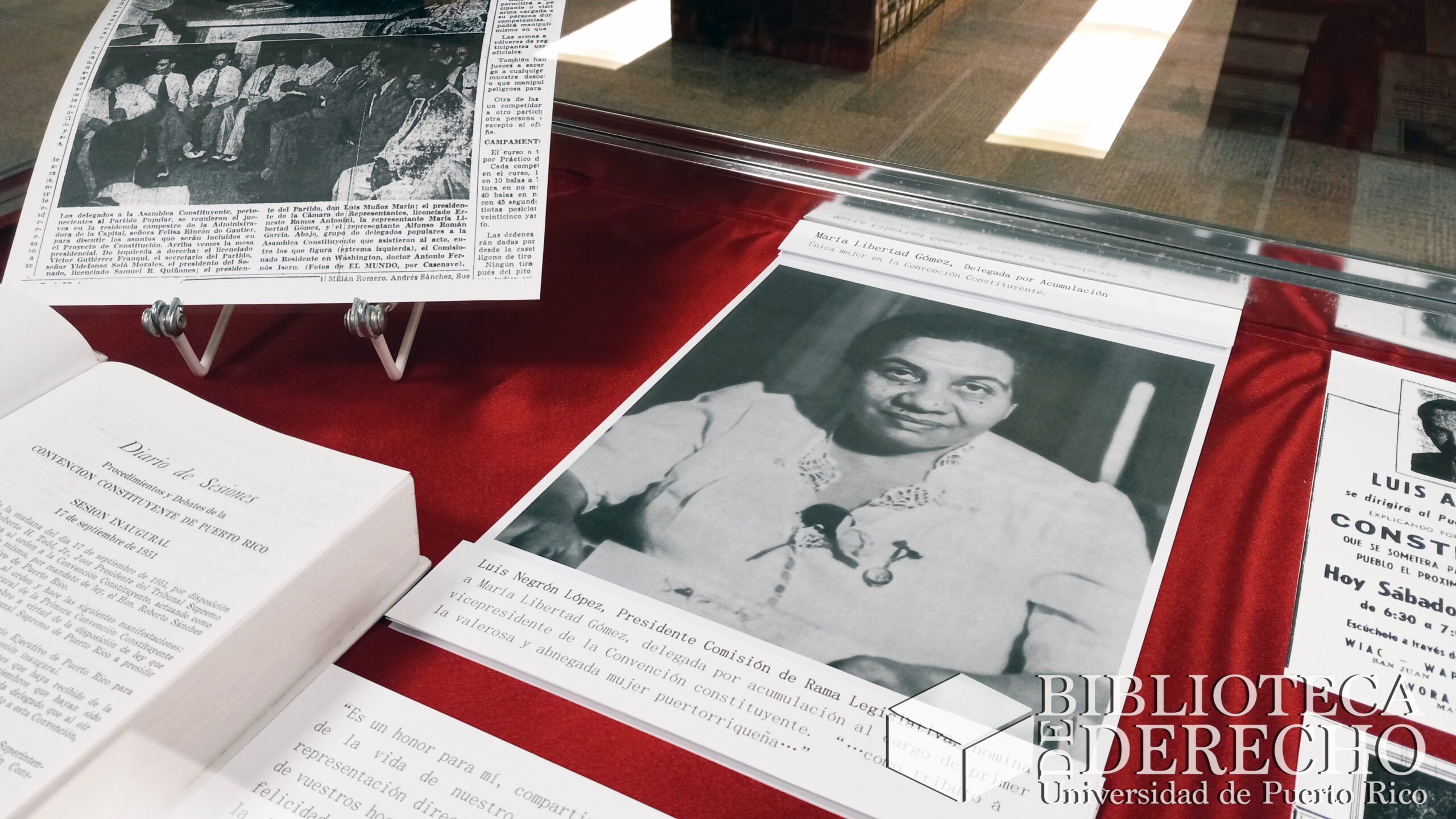 BD-Derecho-Exhibición: 70 años Contitución del Estado Libre Asociado de ...