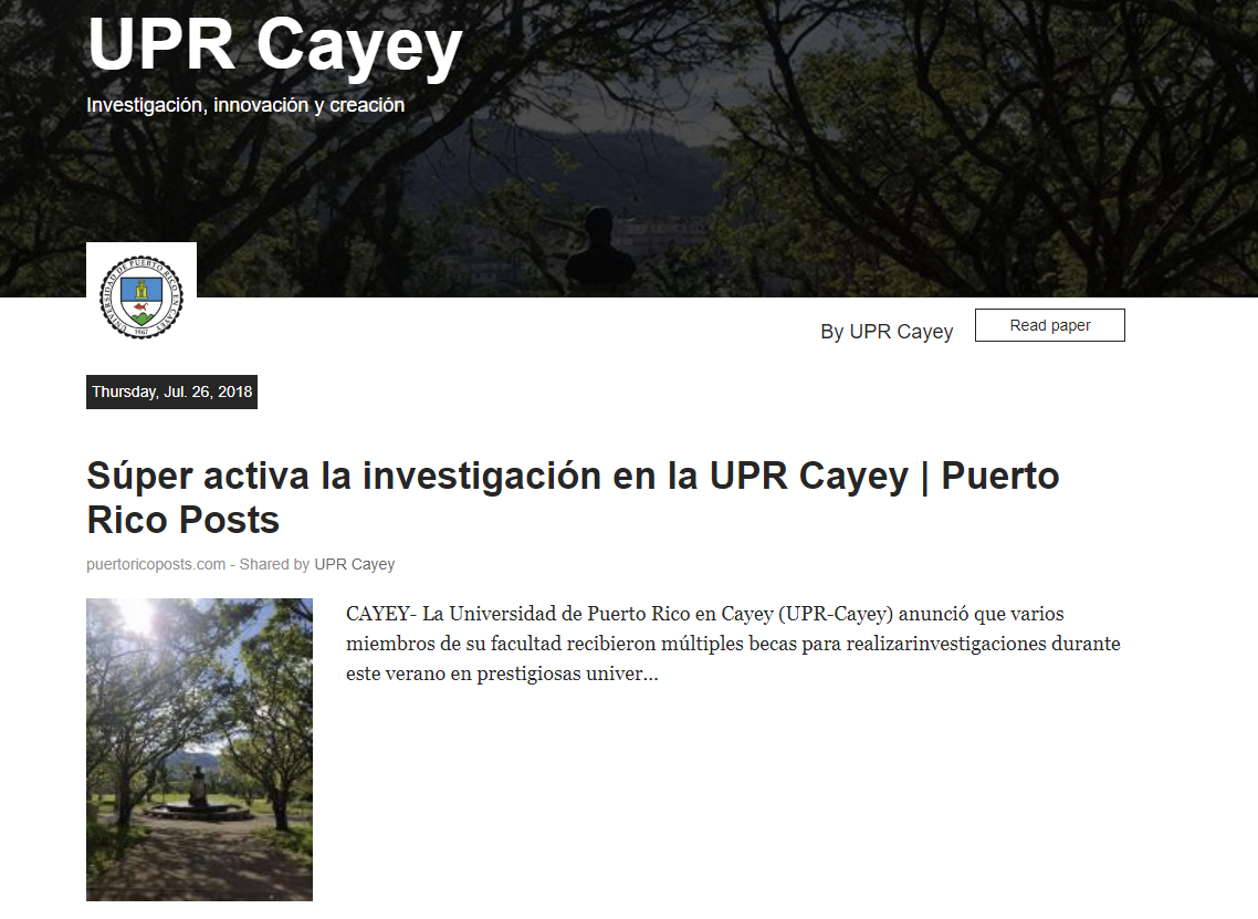 Upr Cayey Logo