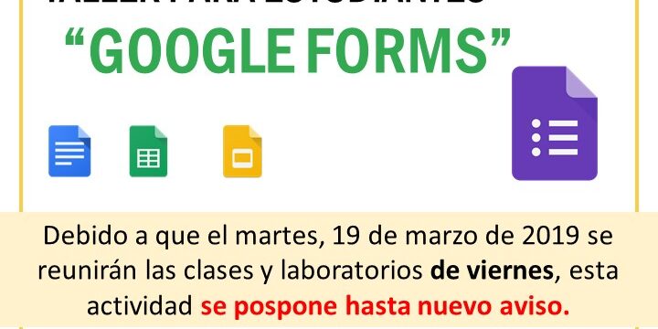 Taller para estudiantes: Google Forms – Instituto de Investigaciones ...